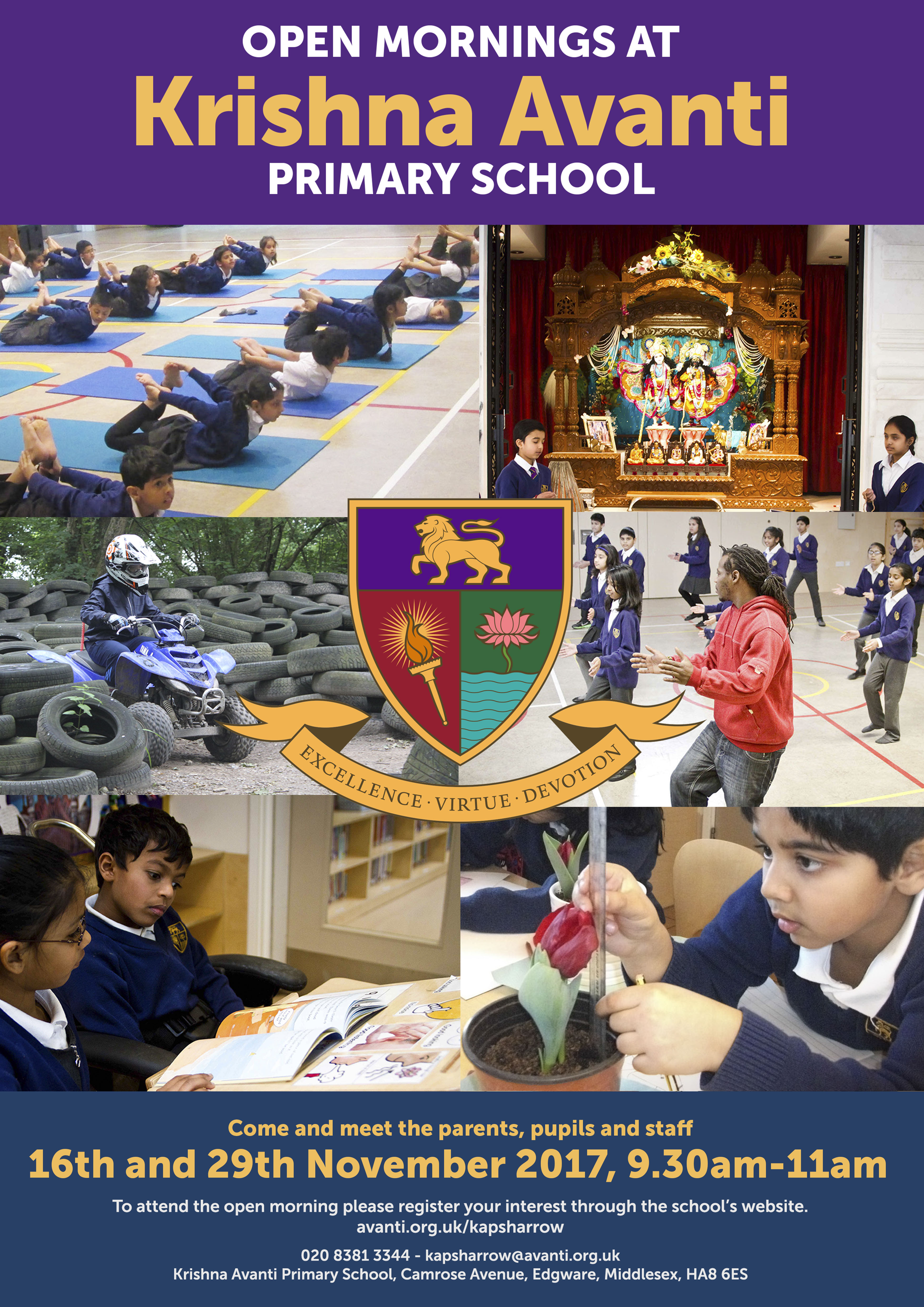 Open Mornings - Krishna Avanti Primary School, Harrow